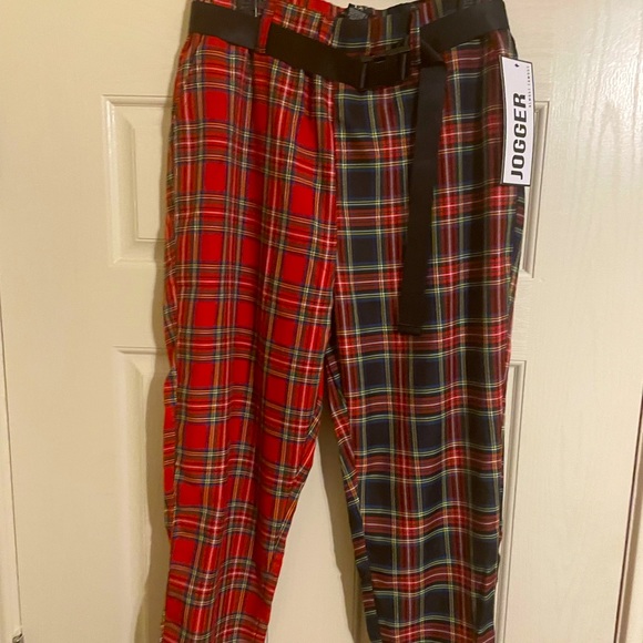 Almost Famous | Pants & Jumpsuits | Almost Famous Plaid Mixed Print ...